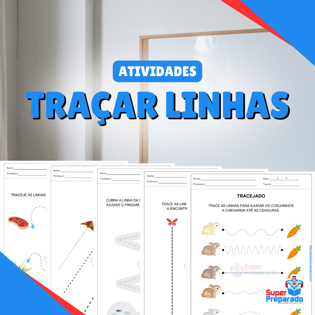 Atividades de Traçar Linhas: PDF + Dicas para Professores - Professor ...
