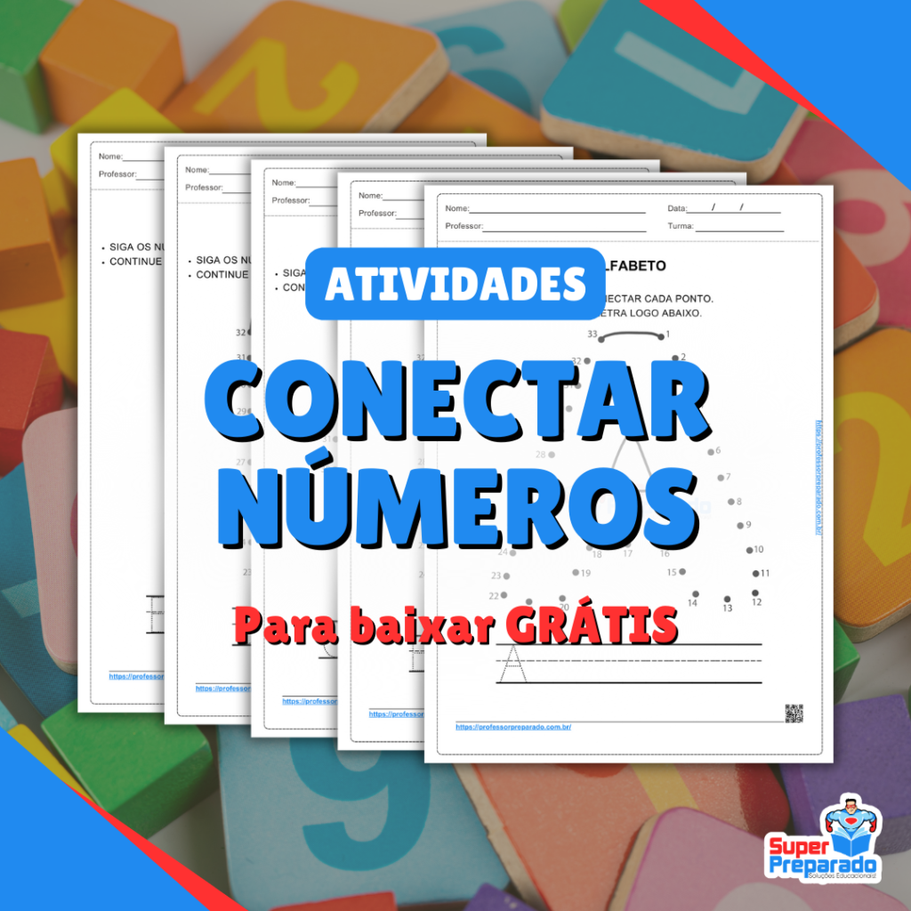 #02 Atividades de Conectar Números para Educação Infantil - Professor ...